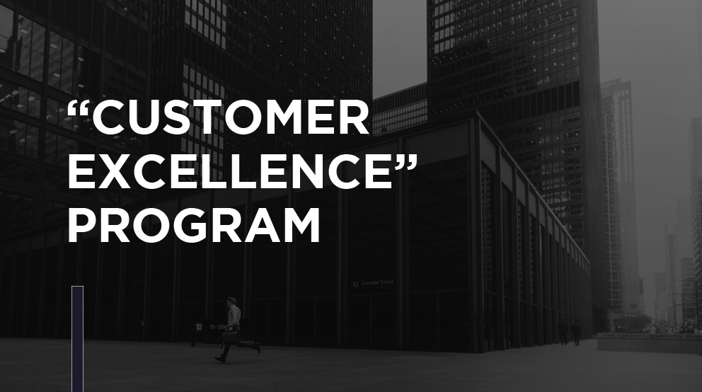 Square Management - "Customer Excellence" Program